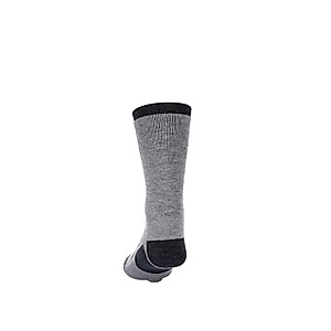 Simms Men's Merino Wool Midweight Hiker Sock, Medium, Steel Grey