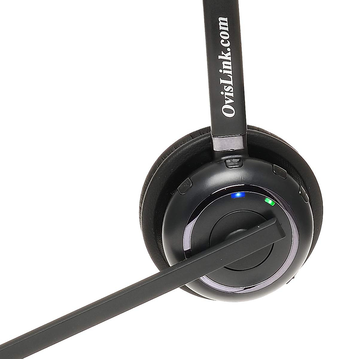 OvisLink Wireless Headset Compatible with Yealink Phone SIP-VP59, SIP-T58A, SIP-T58W, SIP-T57W, SIP-T56A, SIP-T54W, SIP-T53W, SIP-T52S