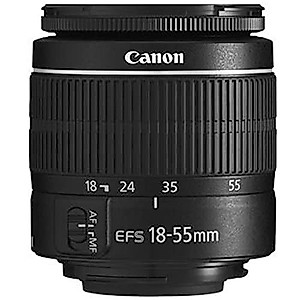 EOS 2000D / Rebel T7 DSLR 24.1MP Import Model Camera + EF-S 18-55mm III Lens + Extended Accessory Kit