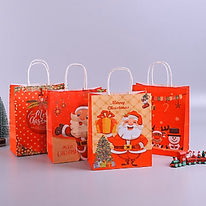 MC TTL 30 Packs Turning Red gift bags Cute Party Gift Bags Party Supplies Birthday Decoration Gift Bags Well for Girls or Boys and Baby Showerpitality Candy Bag.