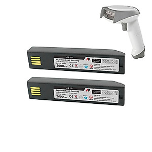 Artisan Power Replacement Battery for Honeywell (Pack of 2) | 2600 mAh | Lithium-Ion Cells | Series 3820, 4820, 6320 & Xenon 1902 | Replace OEM Part Number 100000495, BAT-SCN01 & 50121527-002