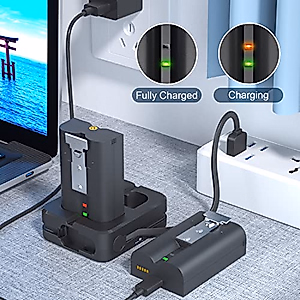 Replacement Battery Compatible with Ri ng Camera, for Video Doorbell Camera 2/3/3+/4, Spotlight Camera, Upgraded Batteries 6040mAh 3.65V Camera Indoor and Outdoor (Not for Stick Up Cam)