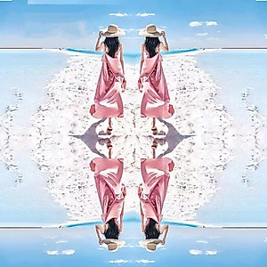 Smartphone Camera Mirror Reflection Clip Kit, 2023 New Adjustable Phone Camera Mirror Reflection Clip Kit, Travel Selfie Mirror Reflection Clip Kit, Mirror Reflection Clip Kit (White)