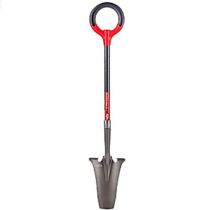 Radius Garden 25011 Pro-Lite Ergonomic Carbon Steel Transplanter, Red