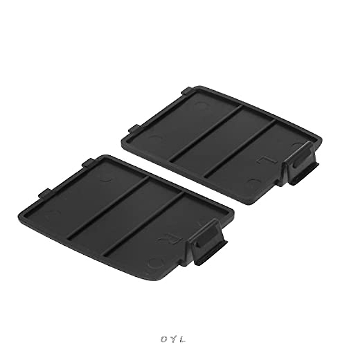 Battery Door Cover lid Repair for Sega Game Gear GG Console-1Pair Black