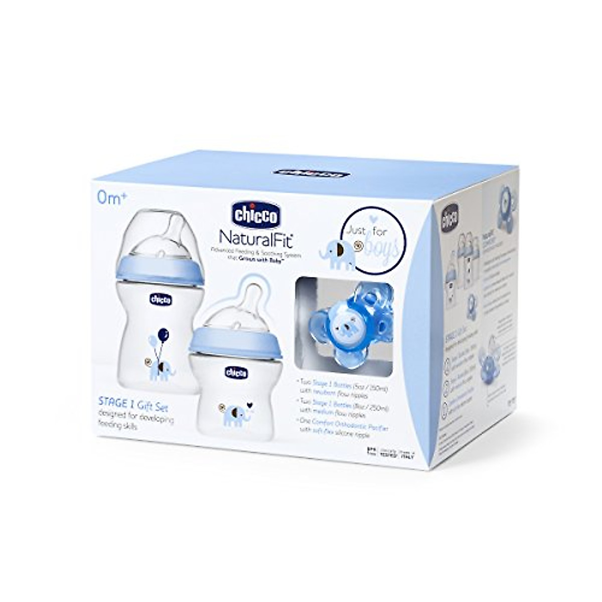 Chicco Stage 1 Deco Gift Set, Blue