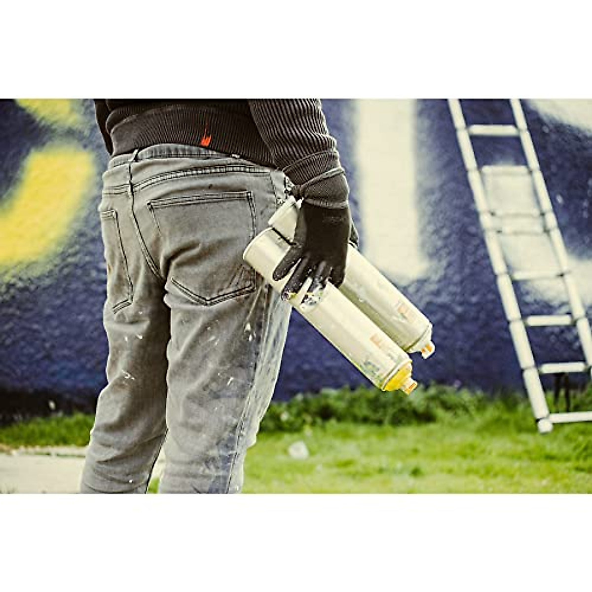 Montana Cans ULTRA WIDE Spray Paint, 750ml, Snow White, 25 Fl Oz (Pack of 1)