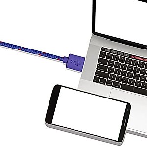 BGNTBUK Charger Cord 3ft Meter Charging Mobile Color 1 Type-C/USB Cable Data Cable Phone Port Pattern Cable&Charger Charger Cable Fast Charging Long