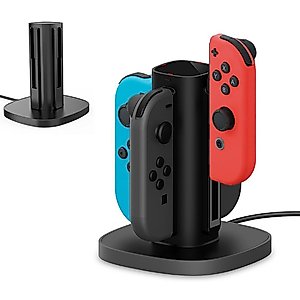 Centeni Joy Con Charging Dock Switch Controller Charger Station for Nintendo Switch 2017& Nintendo Switch OLED Joy-Con