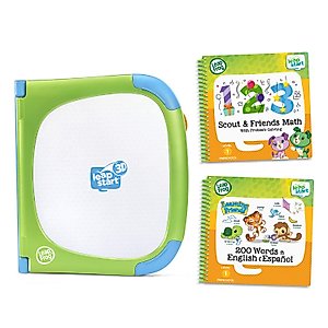LeapFrog LeapStart 3D Interactive Learning System & 2 Book Combo Pack: Learning Friends and Scout & Friends Math