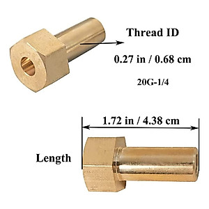 Zeiboat 194997 Machined Nut for Pool&Spa Filters, Sleeve Nut Replacement on Filter Housing, Brass