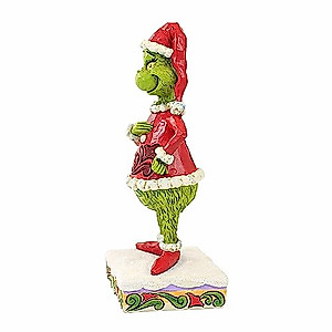 Enesco Jim Shore Dr. Seuss Happy Grinch Figurine 6.5"