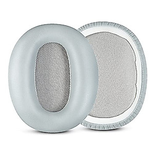 W820BT Replacement Earpads Ear Pad Cushion Cover Compatible with Edifier W820BT W828NB Wireless Over-Ear Headphones (Grey)