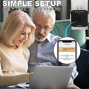LBWLYW WiFi Range Extender WiFi Repeater 2023 Newest Release Simple Setup Wireless Signal Booster 1-Tap Setup, Supports Access Point, Alexa Compatible Home WiFi Range Extender