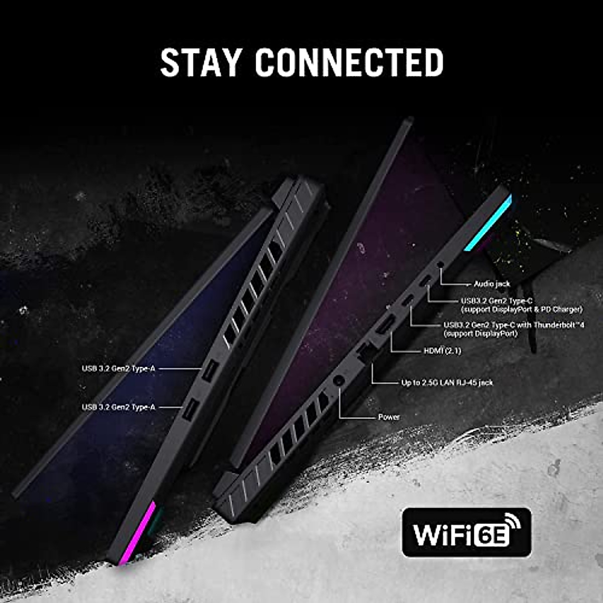 ASUS ROG Strix G16 Gaming Laptop 2023 | 16" 165Hz FHD+ Display | Intel i7-13650HX 14-Core 64GB DDR5 4TB SSD | NVIDIA GeForce RTX 4060 8GB WiFi 6E Thunderbolt RGB Backlit RJ45 | Win 11 | TLG 32GB USB