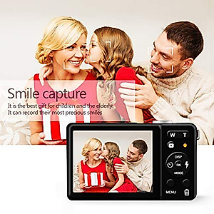 Mini Digital Camera for Photography with 2.8 Inch LCD 8X Digital Zoom, 20MP HD Digital Camera Rechargeable Point and Shoot Camera, Indoor Outdoor for Kids/Seniors/Learner(Blue)