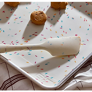 GIR: Get It Right Premium Silicone Baking Set - Non-Stick Heat Resistant Kitchen Baking Tools - Reusable Baking Mat, 11” and 8” Spatula – Sprinkles, (GIR3BK498SKL)