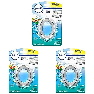 Febreze Small Spaces Air Freshener Gain Honey Berry Hula, 1 count (Pack of 3)