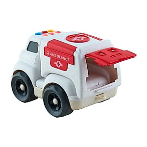 Mud Pie Children's Emergency Toy Vehicle, Ambulance