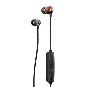 House of Marley Smile Jamaica Wireless 2, Bluetooth Headphones, Long Battery Life, Built-in Microphone and Quick Charge Technology, Signature Black