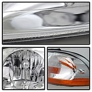 ACANII - For 1999-2003 Ford Windstar Replacement Headlights Headlamps 99-03 Pair Driver + Passenger Side