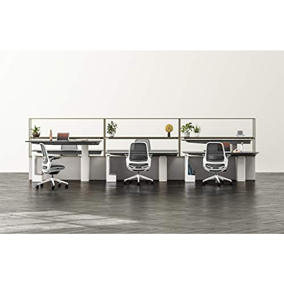 Steelcase Series 1 Work Office Chair - Nickel