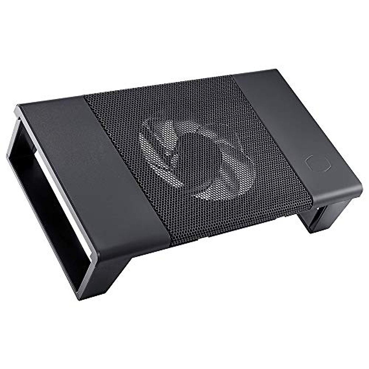 Cooler Master NotePal Connect Stand Network Devices Cooling Solution, Metal Mesh, SickleFlow 120 Reverse Edition Fan, and USB Connectivity