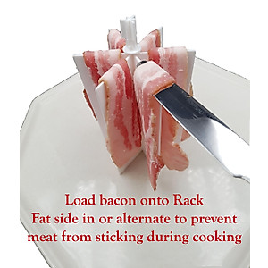 Stress Free Bacon in A Stress Filled World!! Wow Bacon Microwave Cooker New P10 Model! No Splatter or Mess! Over 2,000 Amazon reviews 4+ / 5 Quality USA Manufacturing and Wow Customer Service!