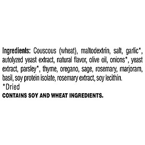 Near East Pearled Couscous Roasted Garlic & Olive Oil, 4.7 Oz