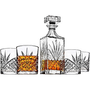 DUBLIN 5 PIECE WHISKEY SET