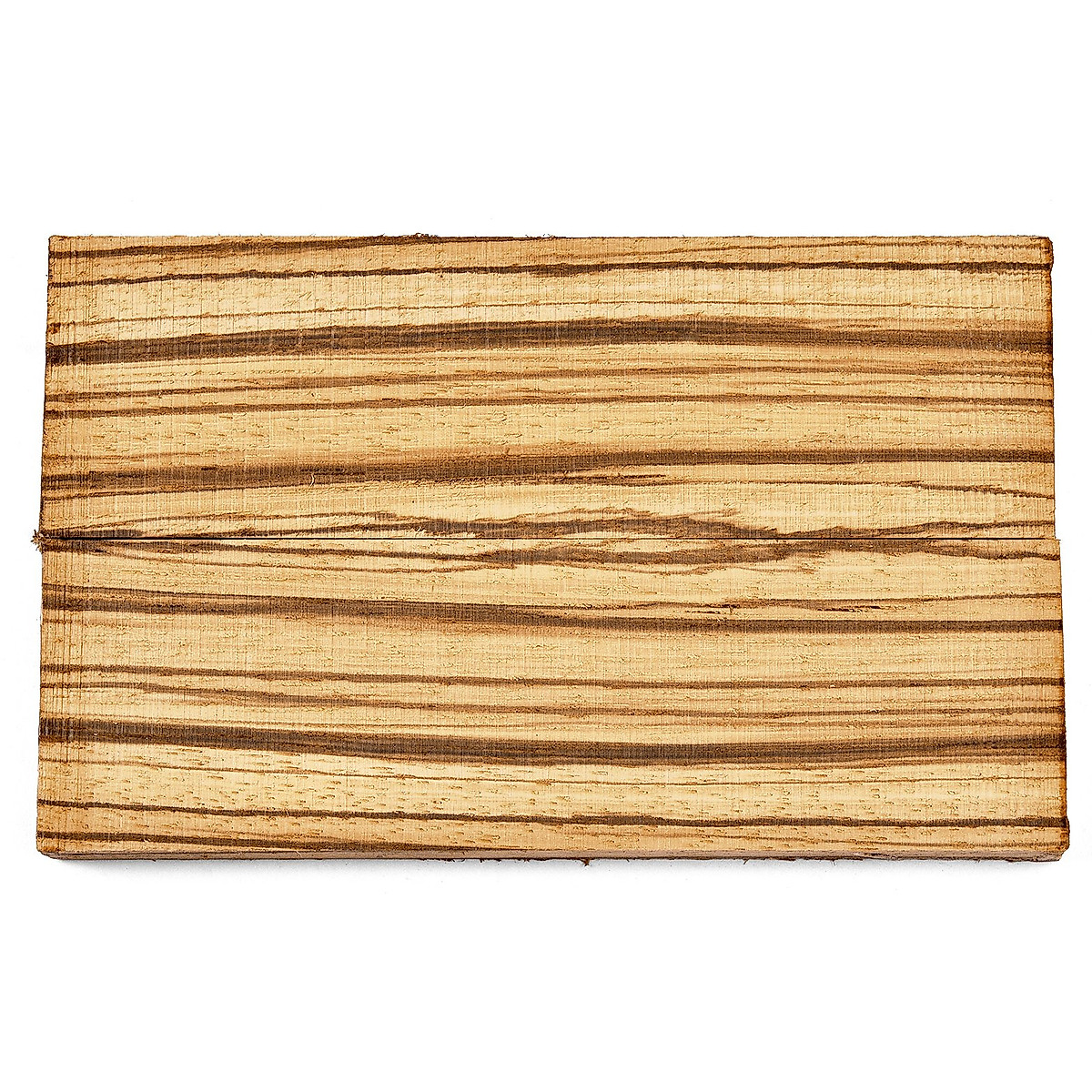 Texas Knifemakers Supply Zebrawood Knife Handle Block (Each Piece is Unique) 5" x 1-1/2" x 1"