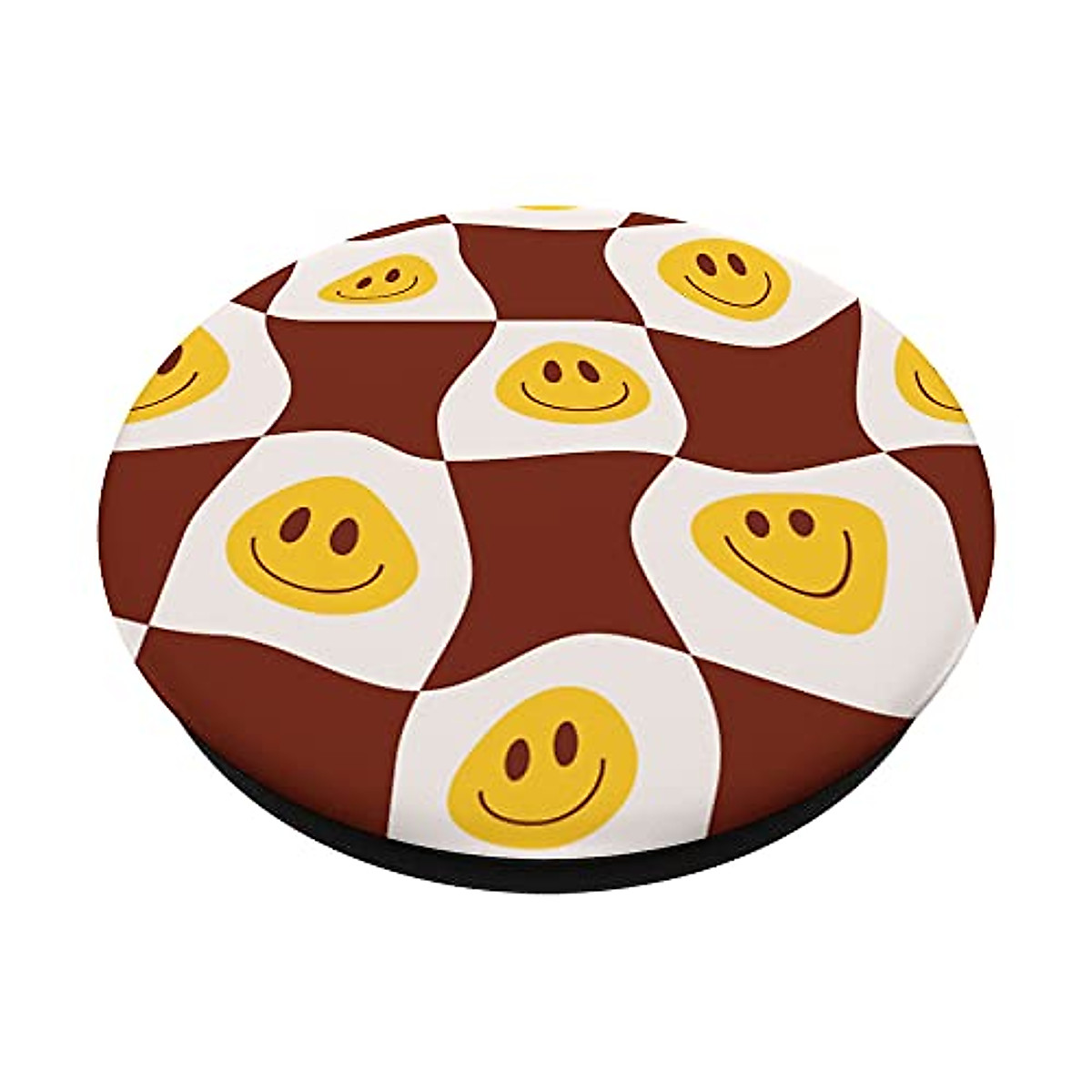 indie pastel pretty aesthetic cute trippy swirl smile face PopSockets Swappable PopGrip