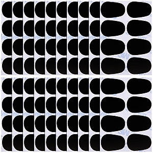 Boao 160 Pieces Saxophone and Clarinet Mouthpiece Cushion Sax Mouthpiece Patches Pads Cushions Thick Rubber 0.8 mm with Strong Adhesive