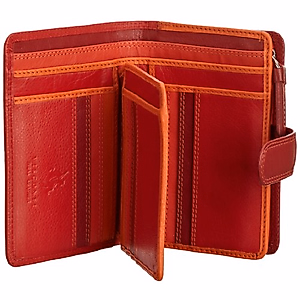 VISCONTI Women's Purse, Wallet, Red