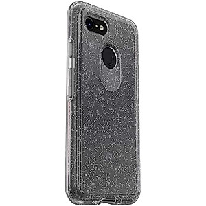 OtterBox Symmetry Clear Series Case for Google Pixel 3 XL - Non-Retail Packaging - Stardust (Silver Flake/Clear)