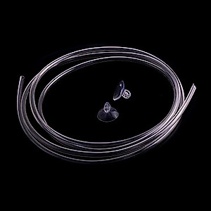FZONE Aquarium Co2 Proof Tubing ID 3/16 inch 16 feet Clear Food Grade Air Line Tubing