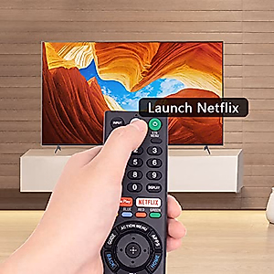 RMF-TX300U 149331811 Voice Remote Control Replaces for Sony Smart TV RMF-TX200U RMF-TX201U KD-49XE8004 KD-65XE8505 KD-75XE9005 KDL-75W850C XBR-43X800E XBR-49X800E XBR-55X800E XBR-65X850E XBR-65X930D