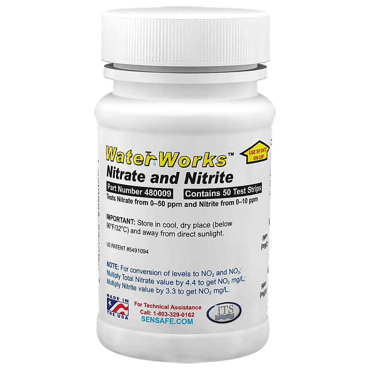 Test Strip,Nitrate/Nitrite Nitrogen,PK50