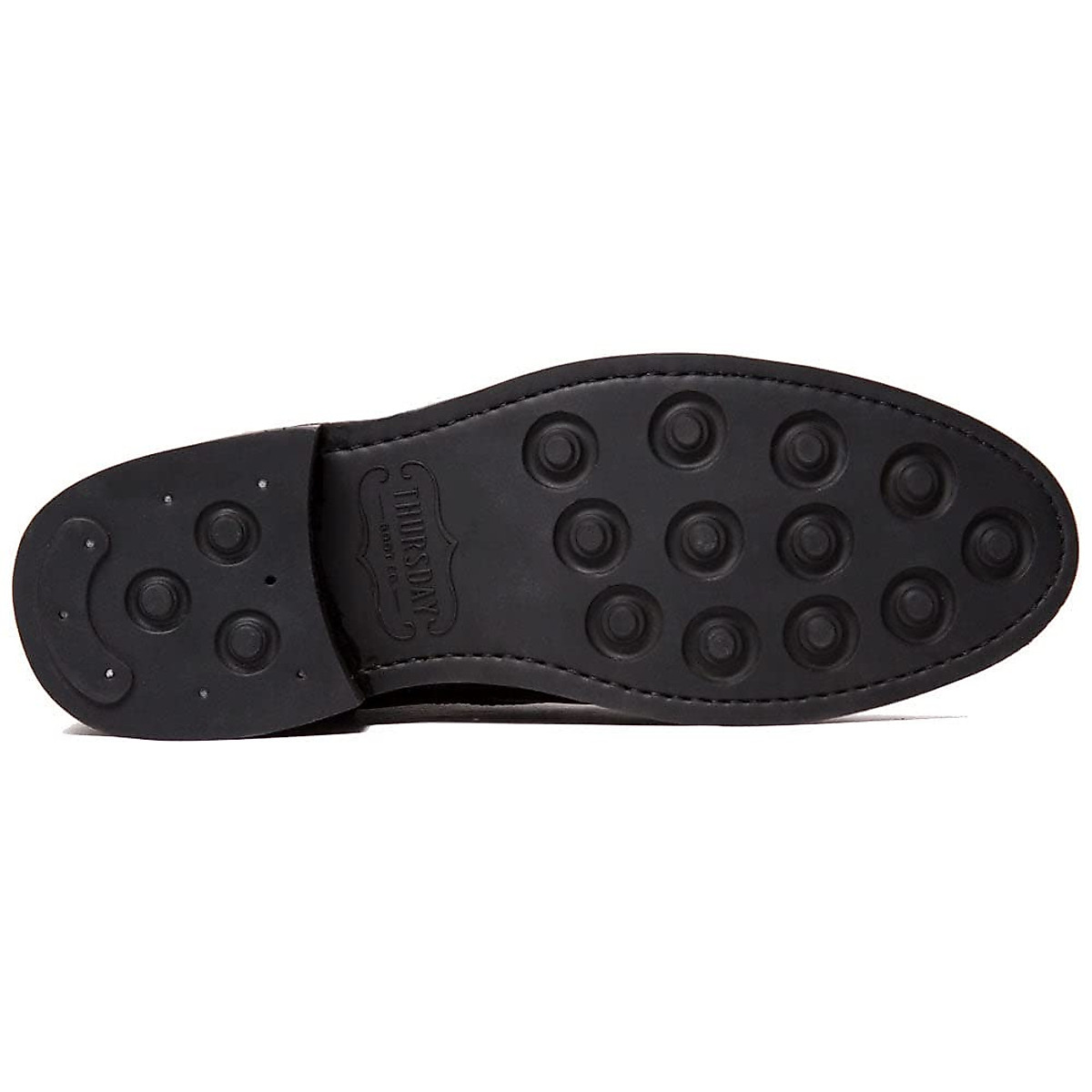 Thursday Boot Company Men’s Captain Cap Toe Leather Boots, Dark Olive Suede, 10.5