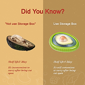 KMC Silicone Fruit Storage Containers, 4PCS Reusable Fruit and Vegetable Anti-oxidation Storage Box, Avocado Lemons Onions Saver and Tomato Holder Food Storage Containers for Fridge