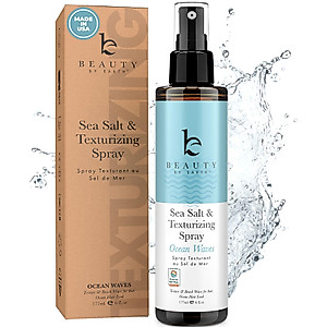 Sea Salt Spray for Textured Beach Waves & Volume - USA Made with Organic Ingredients, Texturing & Volumizing Spray for Fine Hair for Men & Women