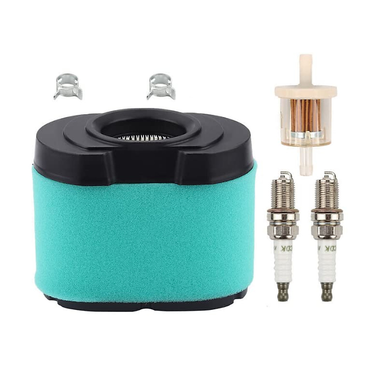 QDYZPP For 792105 Air Filter Tune Up Kit Fits Craftsman YT4000 V-Twin Lawn Mower Parts