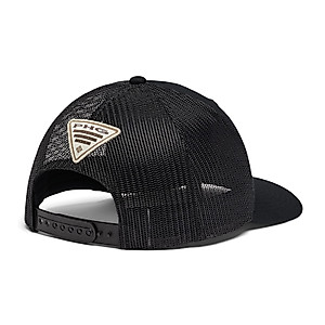 Columbia Unisex PHG Game Flag Mesh Snap Back - High, Black, One Size