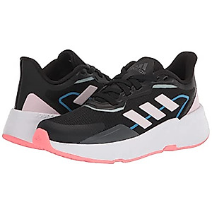 adidas Women's X9000L1 Running Shoe, Core Black/Almost Pink/Acid Red, 6