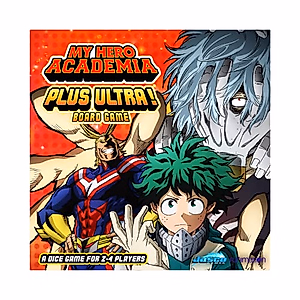 My Hero Academia Plus Ultra Board , Strategy Game for Adults & Teens | Ages 14+ | 2-4 Players | Average Playtime 30 Minutes | Made by Jasco Games