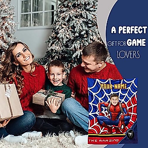 BAVIRWX Superhero Custom Blanket Customized Throw Blankets with Pictures Personalized Flannel Blanket with Photo for Baby 60x80 Inch