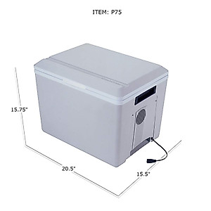 Koolatron P75 Iceless 36 Quart (34 L) 12v Thermoelectric Travel Cooler or Warmer (Renewed)