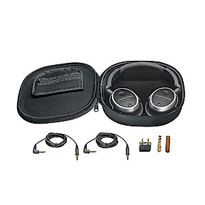 Audio-Technica ATH-ANC7B QuietPoint Active Noise-Cancelling Closed-Back Headphones, Wired