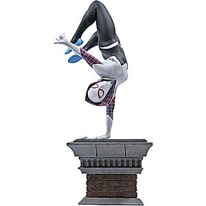 Marvel Gallery: Spider-Gwen (Handstand Version) PVC Figure, Multicolor, 11 inches