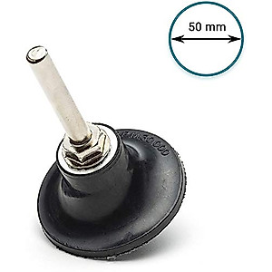 Glass Polish GP12731 Roll-on Backing Pad S-Type, Quick-Lock Backer, Ø 2 inch